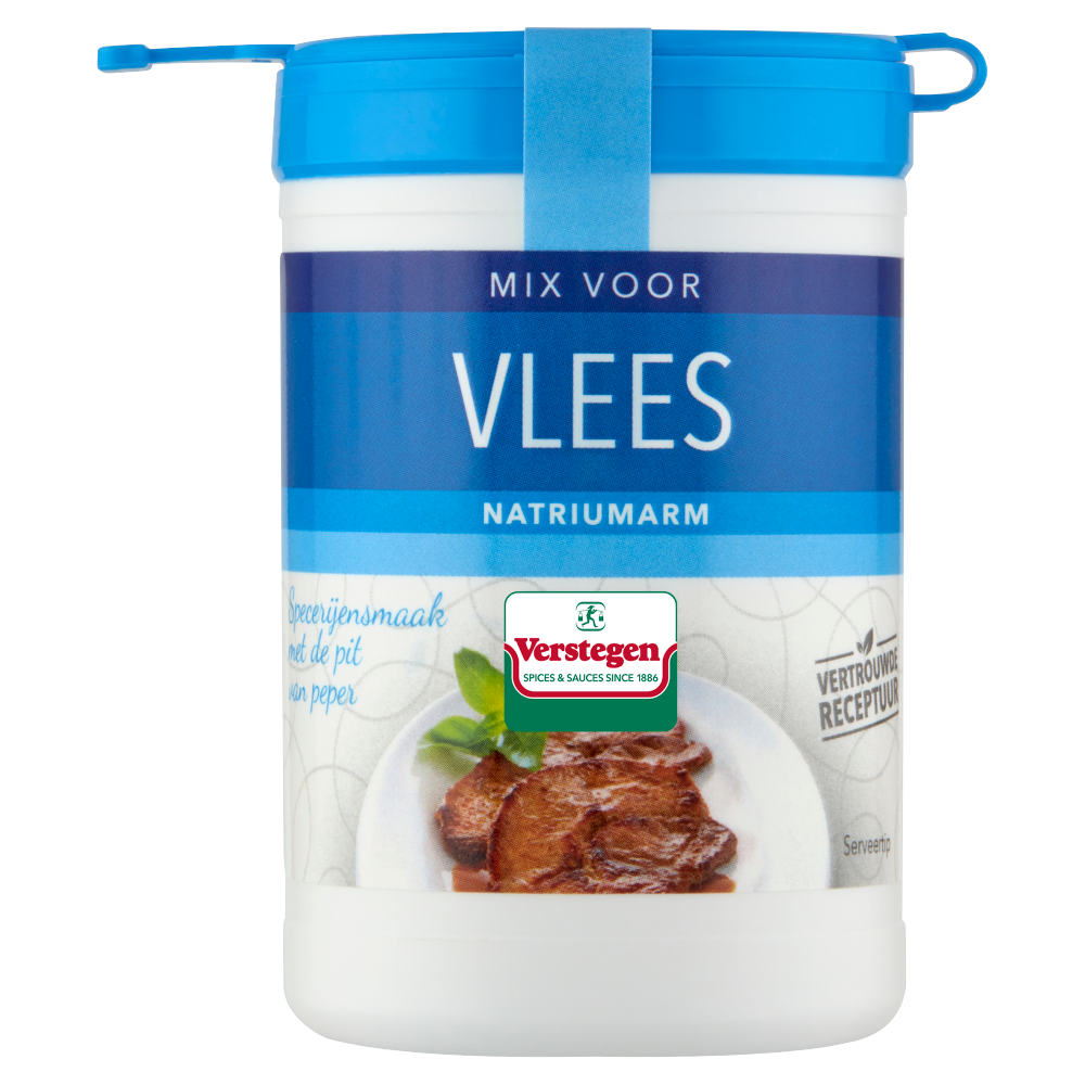Kruidenmix voor Vlees - Natriumarm - Strooier klein – Verstegen.nl