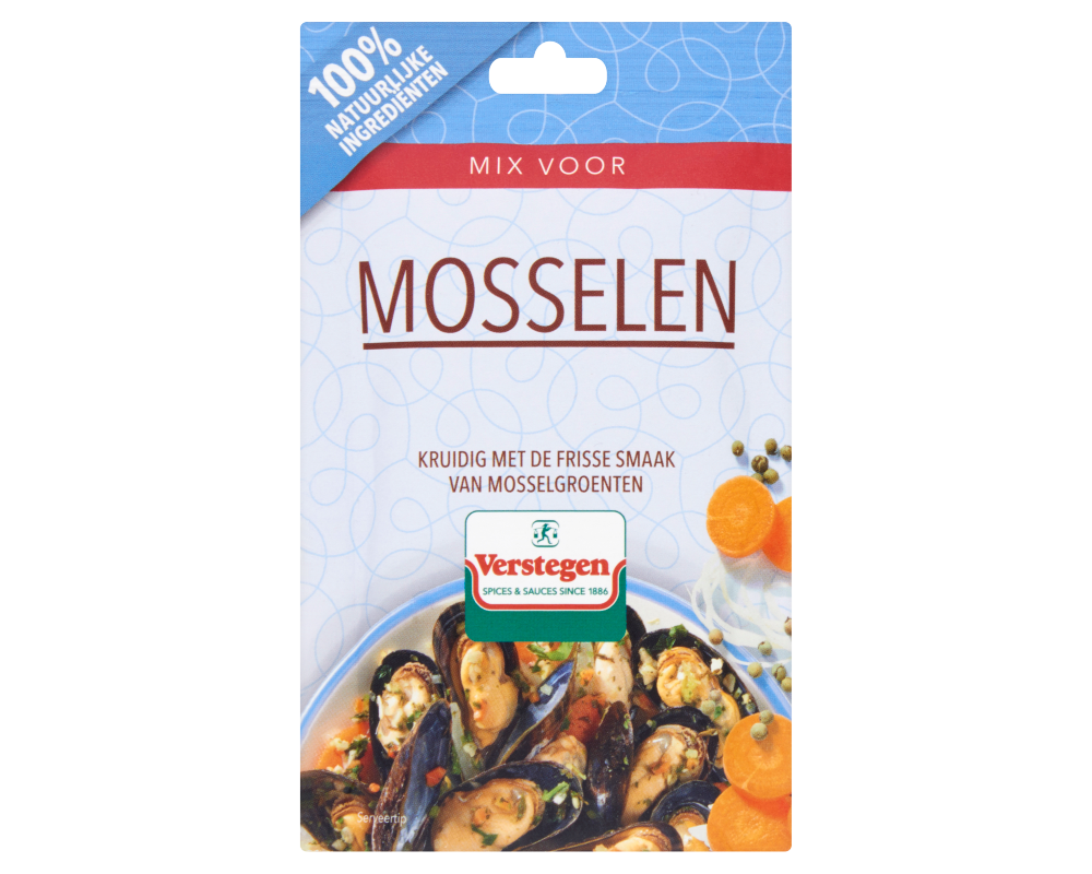 Mix voor Mosselen - Zakje – Verstegen.nl