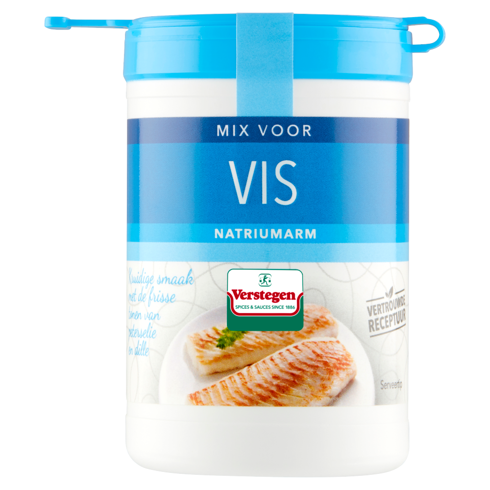Kruidenmix voor Vis - Natriumarm - Strooier klein – Verstegen.nl