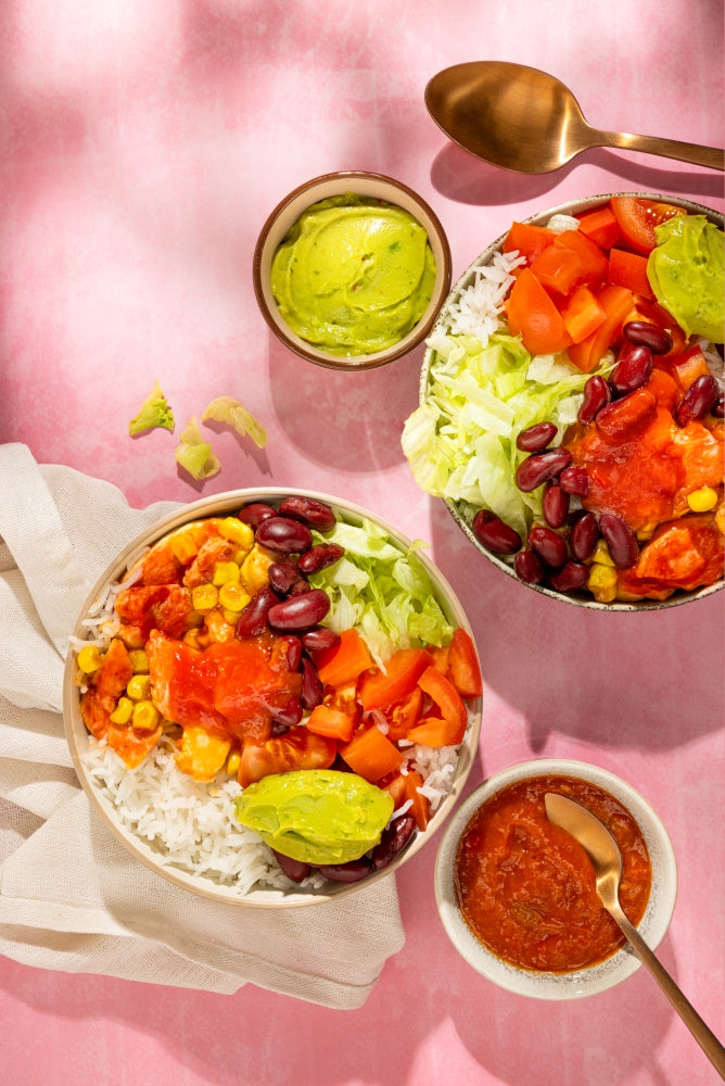 Burrito bowl met Tex-Mex salsa – Verstegen.nl